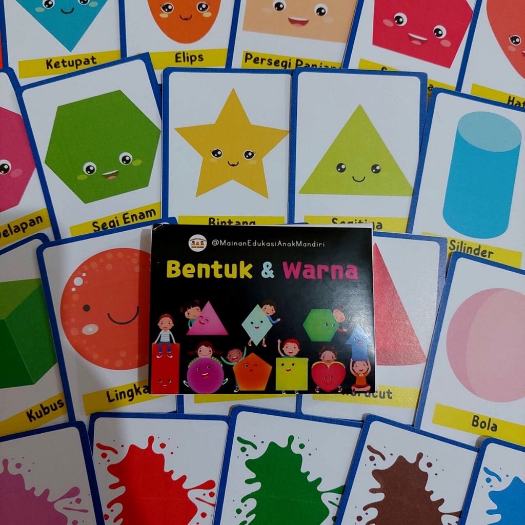 Jual FLASH CARD EDUKASI ANAK Flashcard Kartu Pintar Balita Kartu ...
