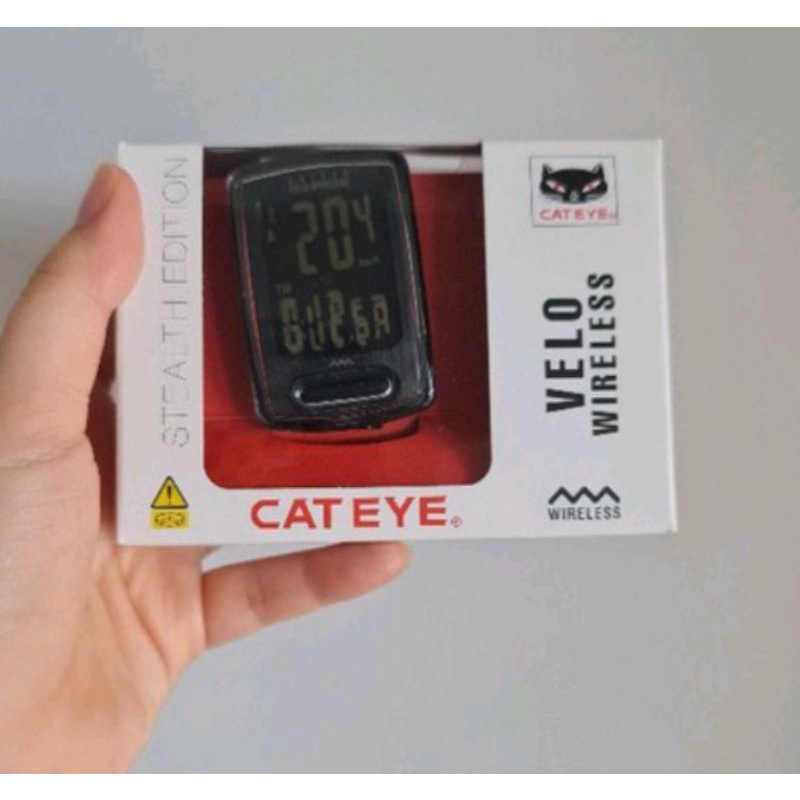 Jual Speedometer Cateye Velo Wireless Stealth | Shopee Indonesia