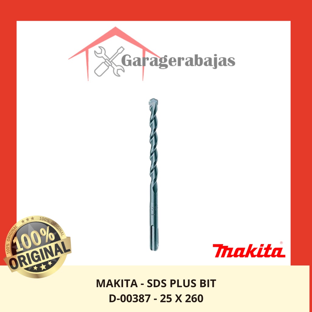Jual MAKITA D-00387 SDS Plus Bit 25 x 260mm | Shopee Indonesia