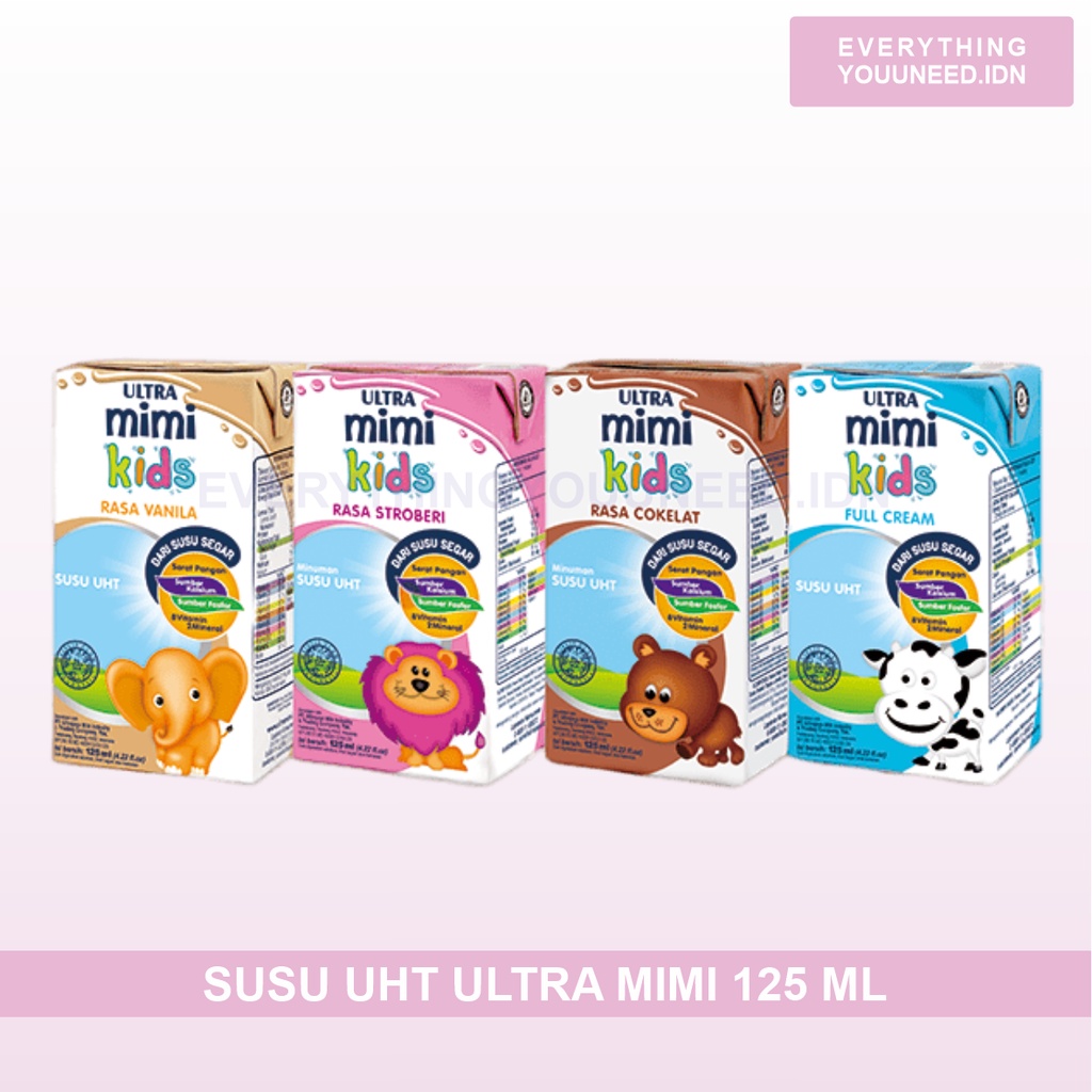 Jual Ultra Mimi Susu UHT Coklat 125ml | Shopee Indonesia