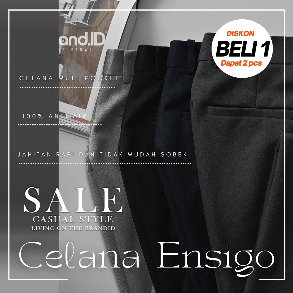 Jual ORIGINAL IMPORT CELANA ENSIGO ANTI AIR DAN MULTIPOCKET BELI 1 ...