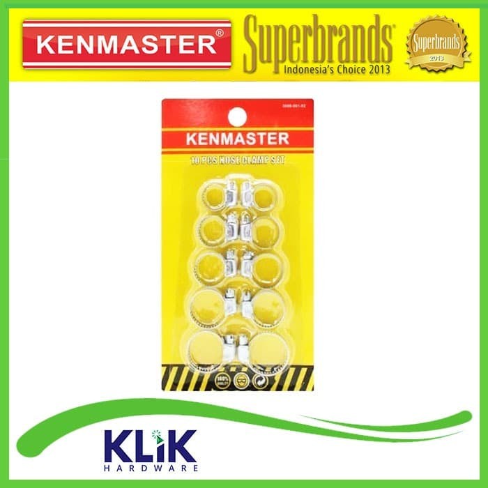 Jual Kenmaster Klem Selang Set 10 Pcs - Hose Clamp Set 10 Pcs | Shopee ...