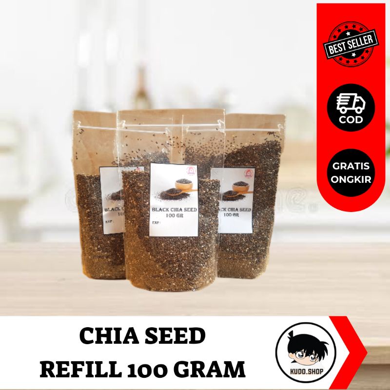 Jual Biji Cia | Chia Seed Organik Seeds Organic Bahan Makanan Pokok ...