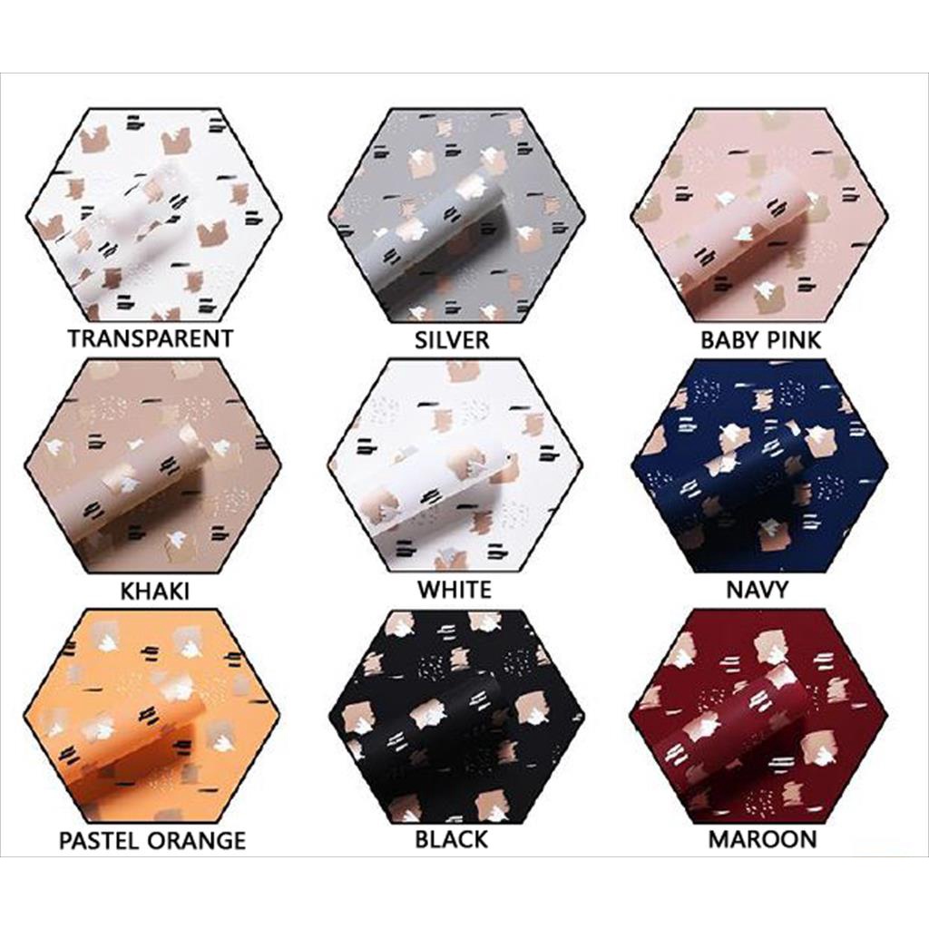 Jual [1 LEMBAR] ABSTRACT GOLD SCRATCH PATTERN DOUBLE SIDED COLOR/ BI ...