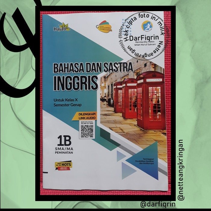 Jual LKS Bahasa dan Sastra Inggris Kelas 10 11 Semester 2 SMA/MA K13 Rev 2018 HOTS-Hayati ...