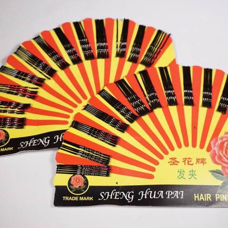Jual JEPIT RAMBUT LIDI HITAM KIPAS PER LEMBAR (60PCS) | Shopee Indonesia