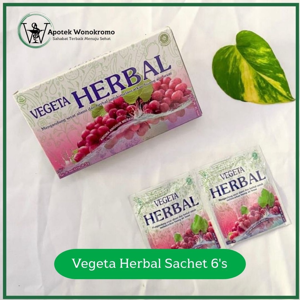 Jual Vegeta Herbal Sachet 6's | Shopee Indonesia