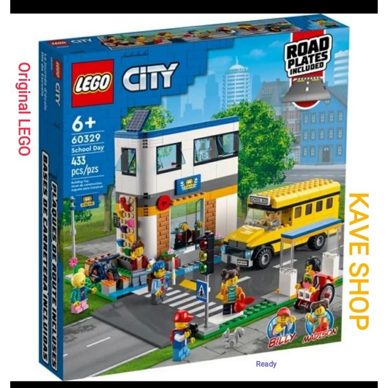 Jual LEGO 60329 City : School Day | Shopee Indonesia