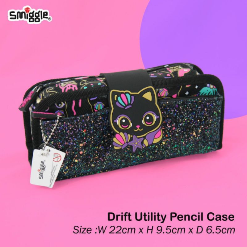 Jual Tempat Pensil Smiggle Lipat Unicorn Sequin Moon Space Galaxy ...