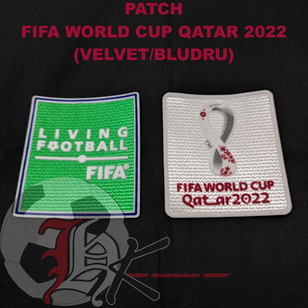Jual FULL PATCH JERSEY WORLD CUP 2022 VELVET/BLUDRU | Shopee Indonesia