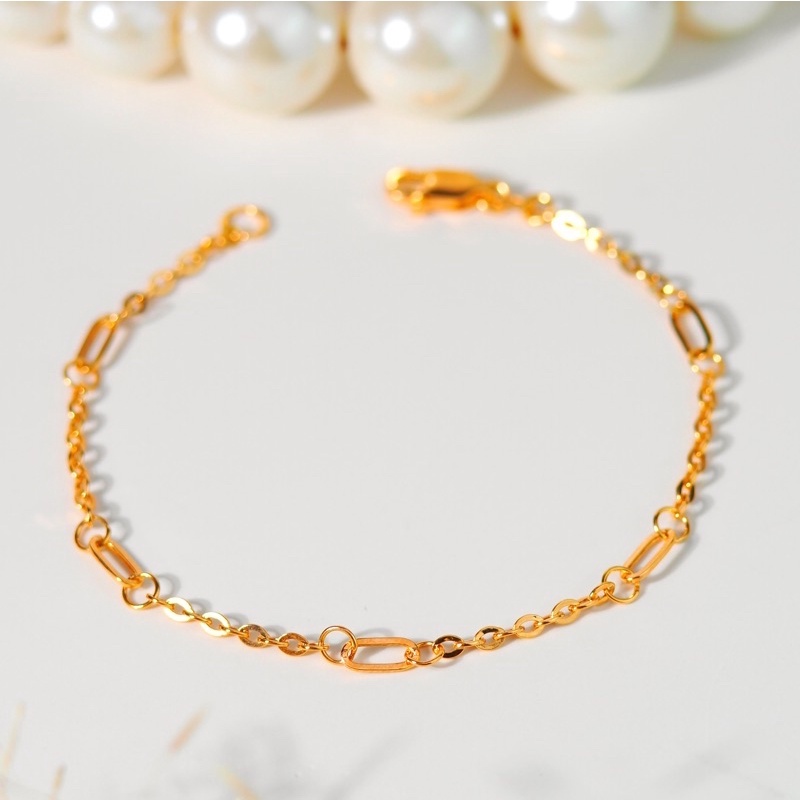 Jual Gelang Emas New Fancy Kolongan Lonjong Pipih - Toko Emas Gadjah ...