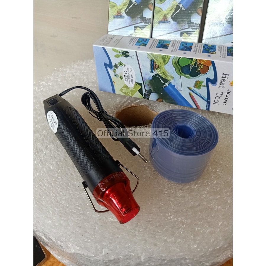 Jual Hot Gun Pemanas Shrink Plastik Segel Head Gun Mini Pelepas Stiker ...