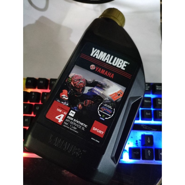 Jual YAMALUBE SPORT 1 LITER SNI SAE 10W-40 API SERVICE SL | Shopee ...