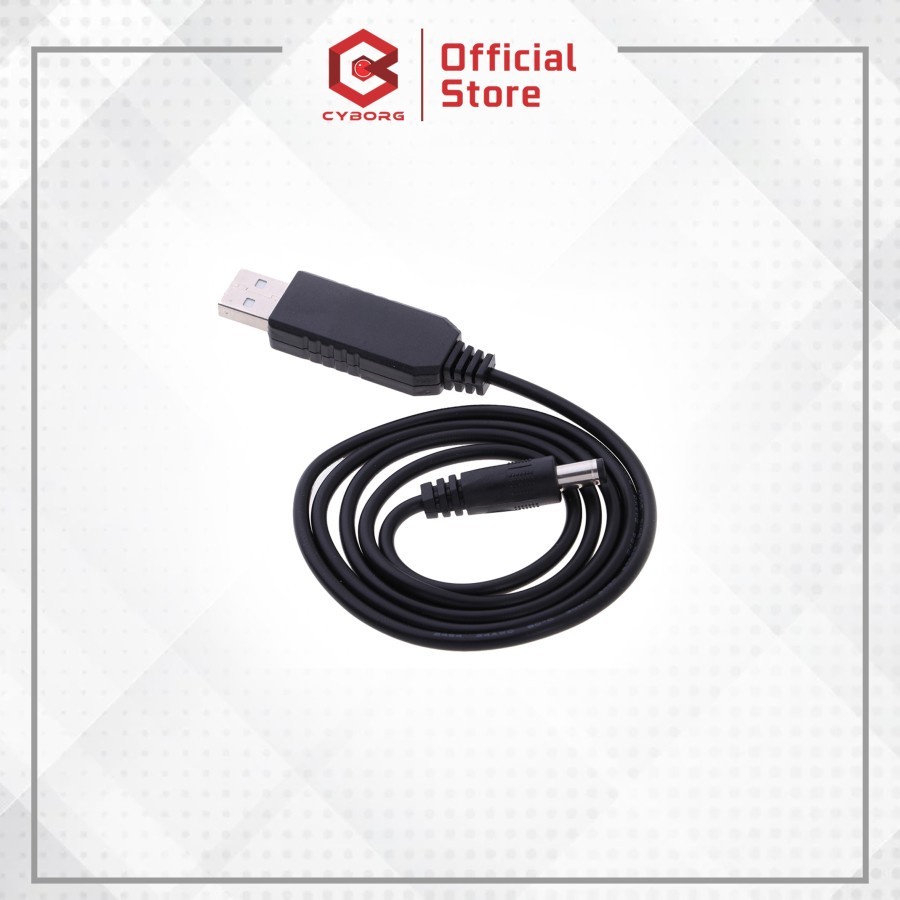 Jual Kabel Cyborg Converter USB to DC 9v / 12v cocok untuk Router ...
