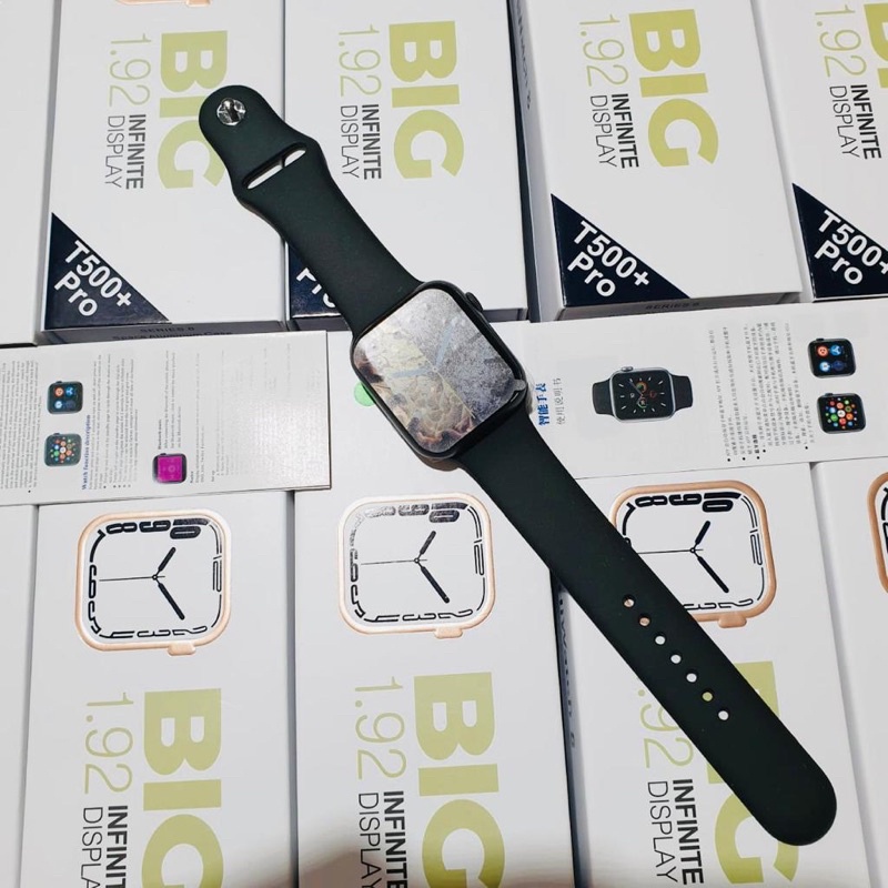 Jual Tesladi SmartWatch T500+Pro Full Layar Sentuh Watch Pemutar Musik ...