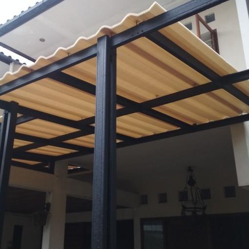 Jual Atap uPVC Sunpanel 12mm (Putih, Biru, dan Semi-Transparan) Sun ...