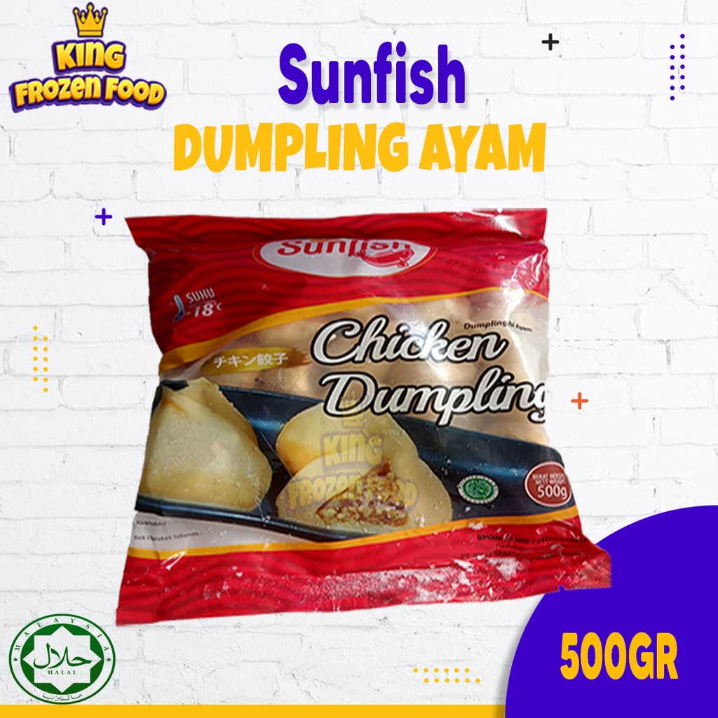 Jual SunFish Dumpling Chicken/Ayam 500g | Shopee Indonesia