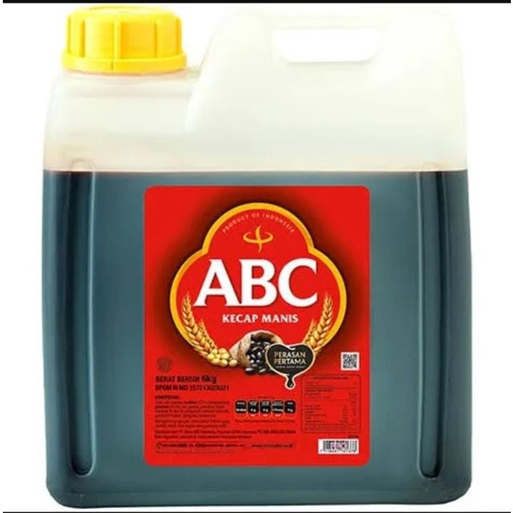 Jual Kecap Manis ABC Jerigen / Dirigen / Galon 5kg GOJEK | Shopee Indonesia