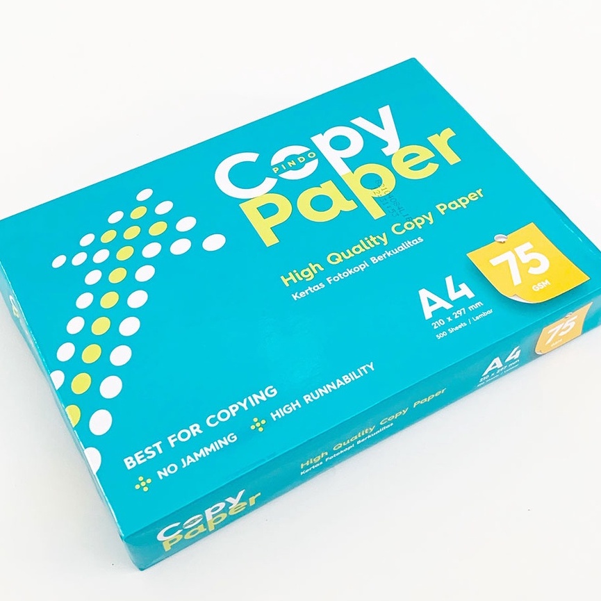 Jual COPY PAPER 75GR A4 F4 / KERTAS FOTOCOPY / KERTAS PRINT 75 A4 F4 ...