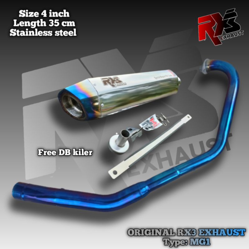 Jual Knalpot Racing R15 Cbr150 Gsx Vixion Fu Tiger Sonic MX king Dll ...