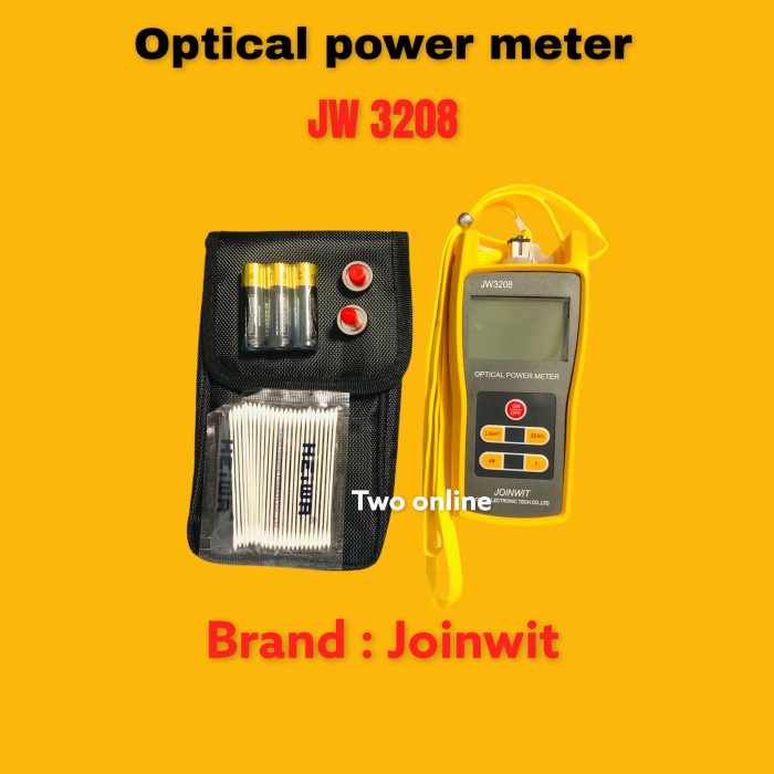 Jual Optical Power Meter Opm Joinwit Jw 3208 /Fo #Original | Shopee ...