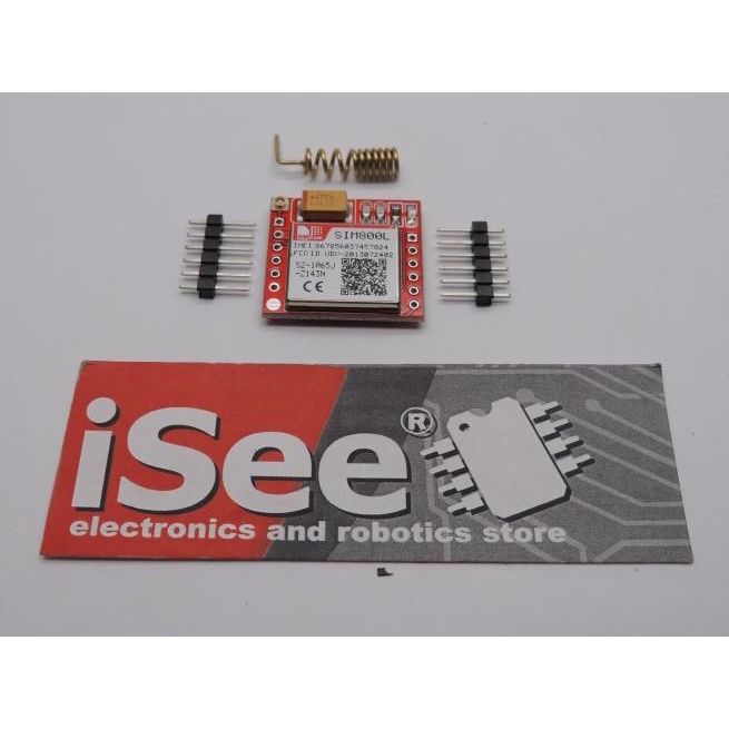 Jual SMALLEST SIM800L GPRS GSM MODULE SIM 800L 800 with antenna ...