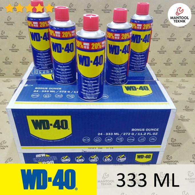 Jual WD40 WD-40 WD 40 333 ML DUS 24 PCS | Shopee Indonesia