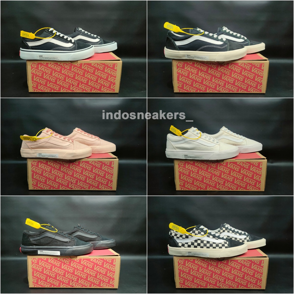 Jual Vans Oldskool Black White - Unisex Made In Vietnam Size 37 - 44 ...