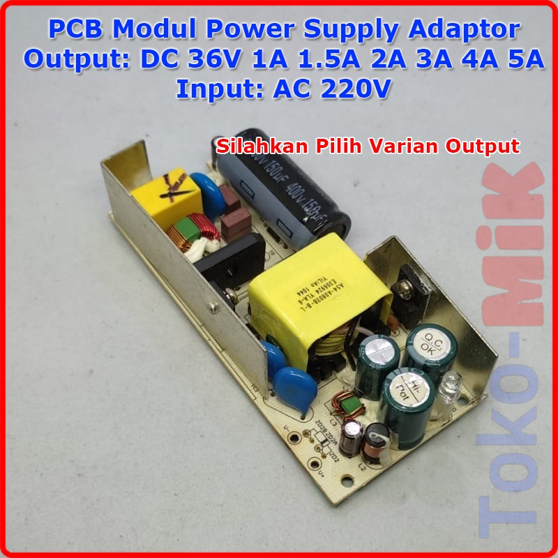 Jual PCB Modul Adaptor Power Supply DC 36V 1A 1.5A 2A 3A 4A 5A 6A 7A 8A ...