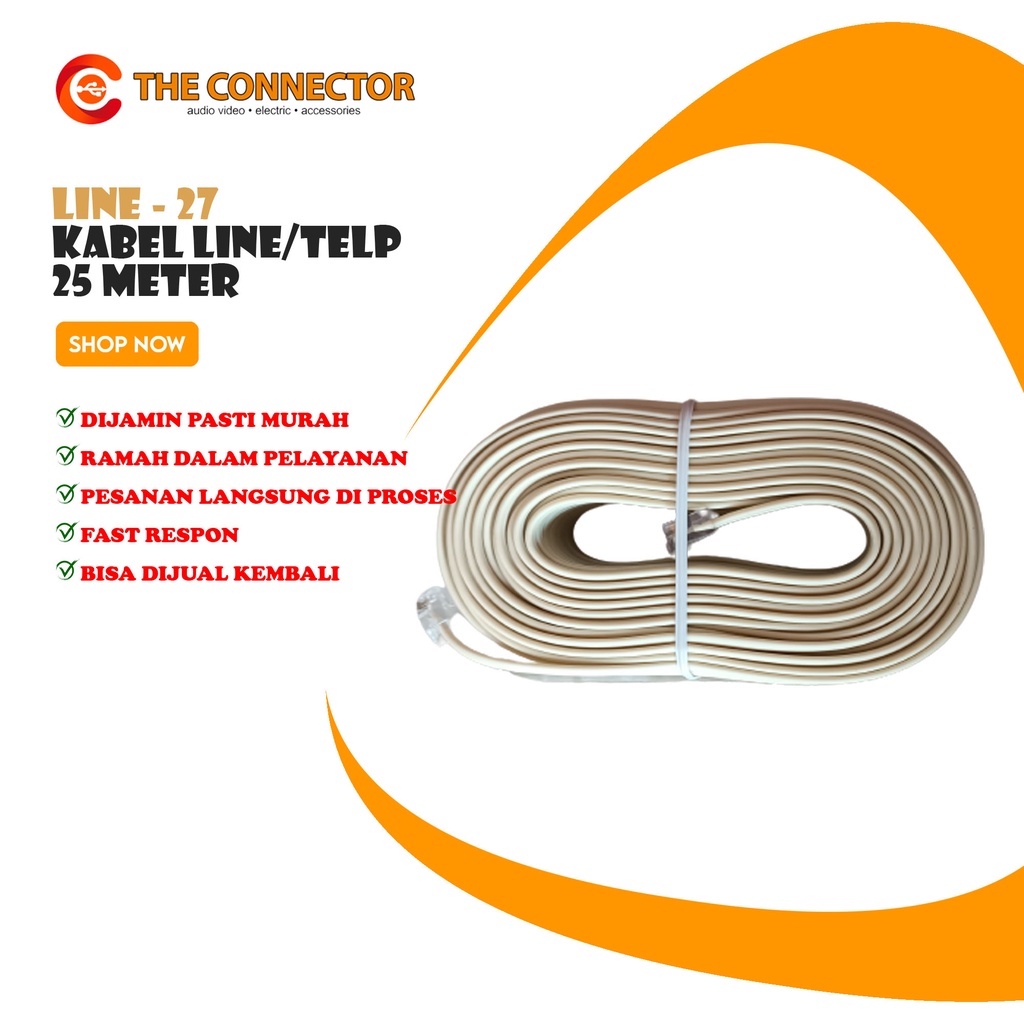 Jual KABEL TELP RJ11 | Shopee Indonesia