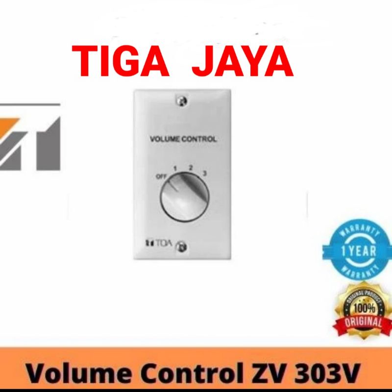 Jual Volume Control TOA ZV 303 ZV303 Volum Kontrol Speaker Attenator TOA | Shopee Indonesia