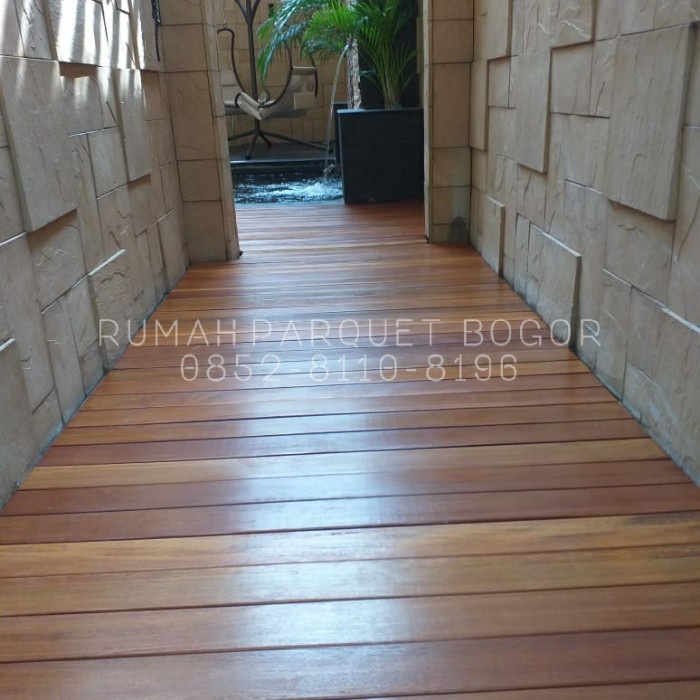 Jual Floor Papan Kayu Ulin Asli Kalimantan - Lantai Decking - Pagar ...