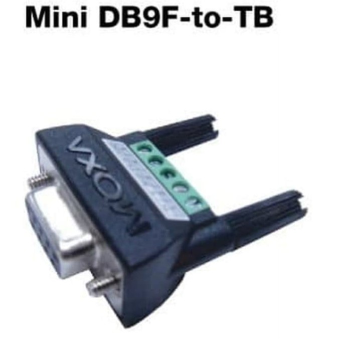 Jual MOXA MINI DB9F-TO-TB - DB9 FEMALE TO TERMINAL BLOCK CONNECTOR ...