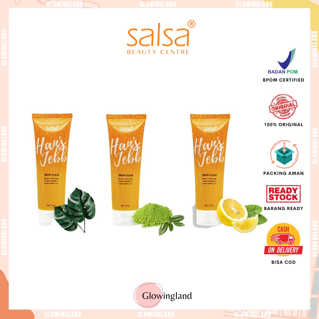 Jual Salsa Hans Jebb Gel Skin Cleanser ( Lulur tanpa bilas ) - 110ml ...