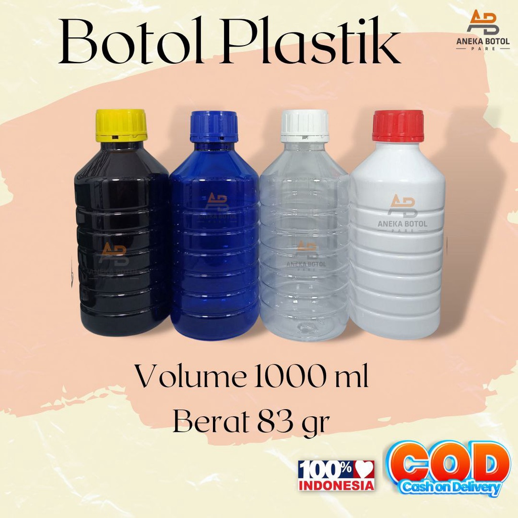 Jual Botol PS 1000 ml Botol Pupuk Botol Pupuk Pertanian Botol Pestisida ...