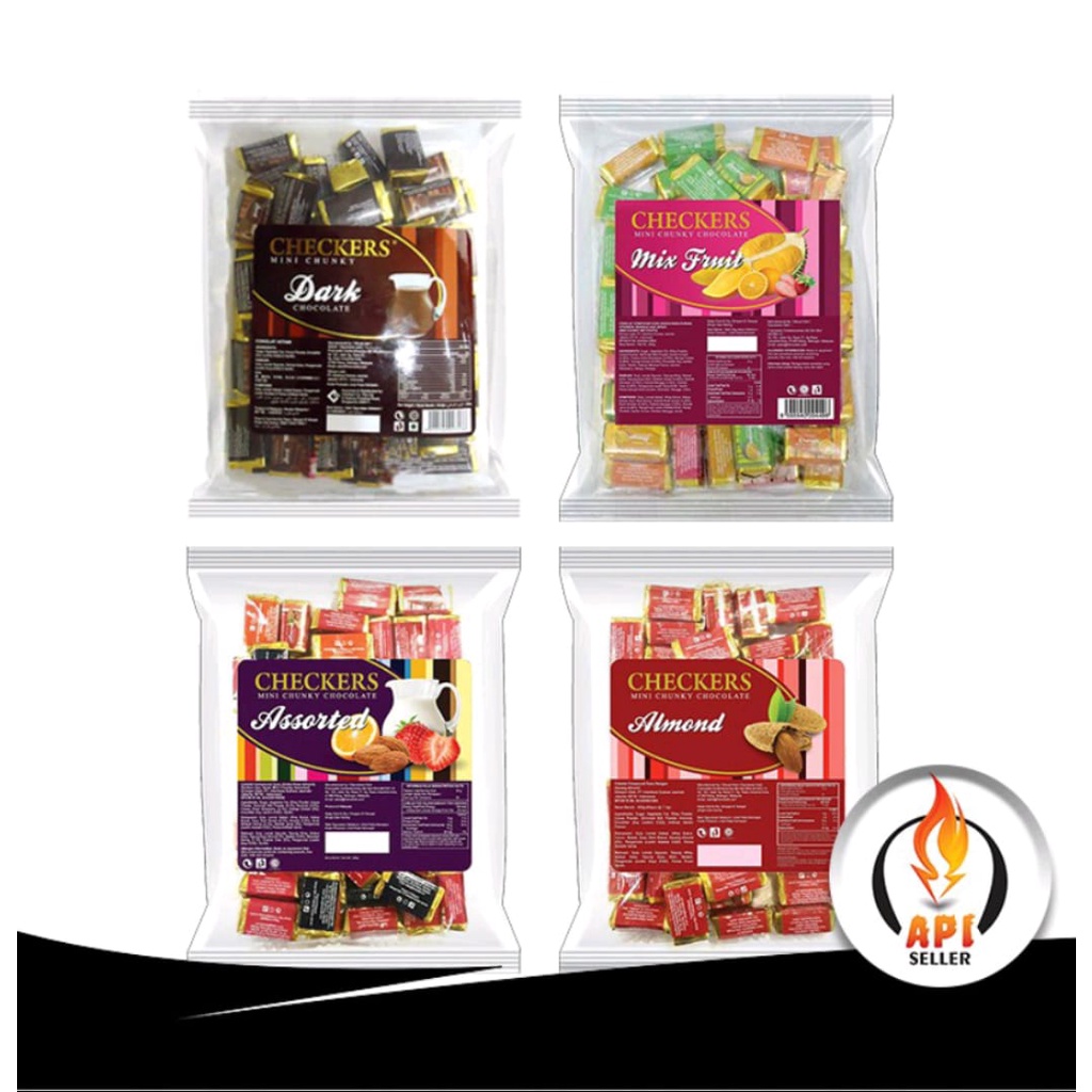 Jual Checkers Mini Chunky 300g | Shopee Indonesia
