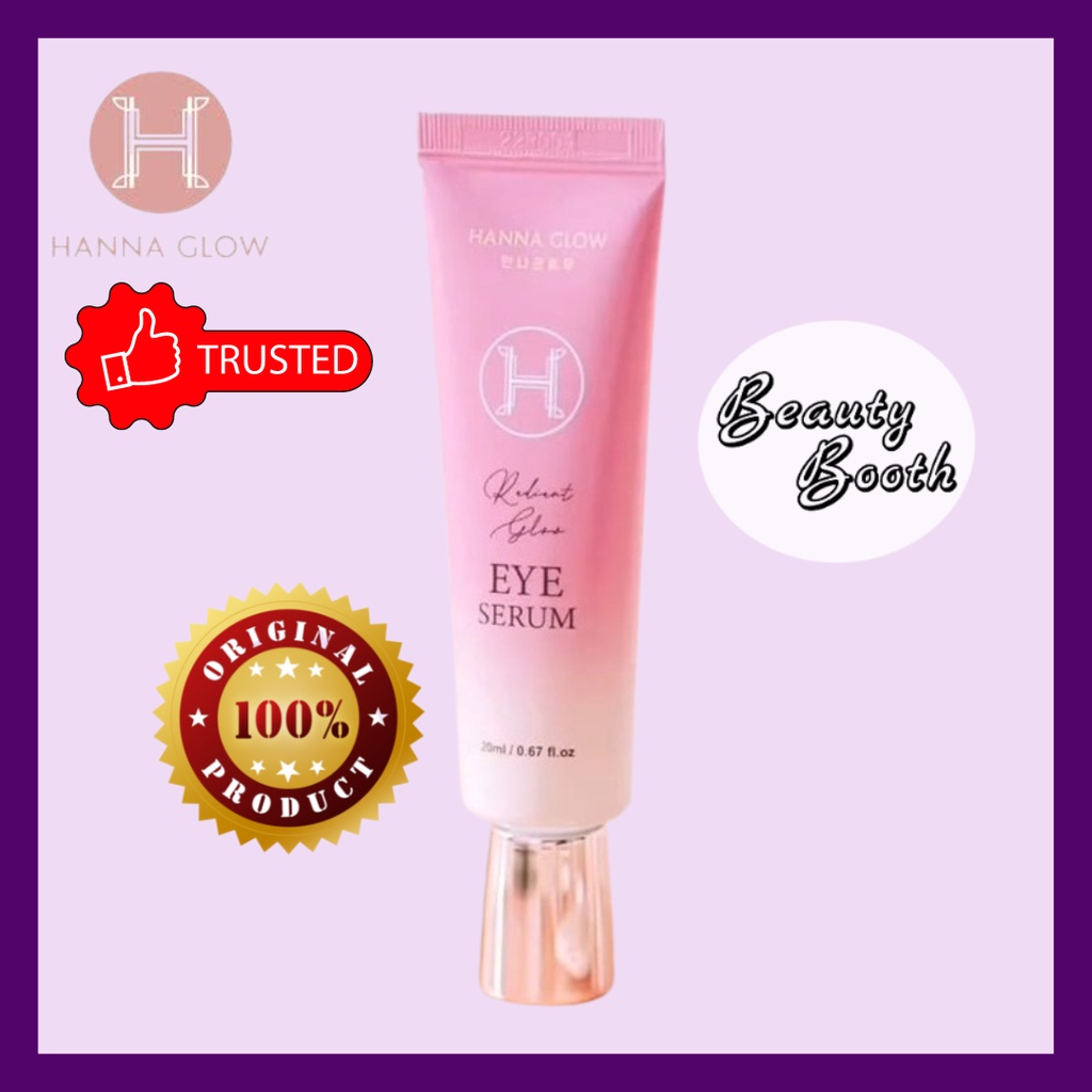 Jual HANNA GLOW Hannaglow Radiant Glow Eye Serum 20ml | Serum Mata - Beauty Booth Beautybooth ...