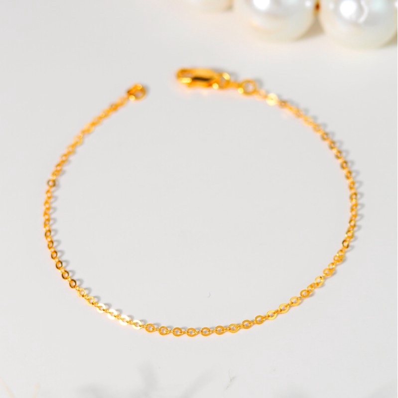 Jual Gelang Emas Rantai Emas New Fancy - RINGAN TAPI BESAR! - Toko Emas ...