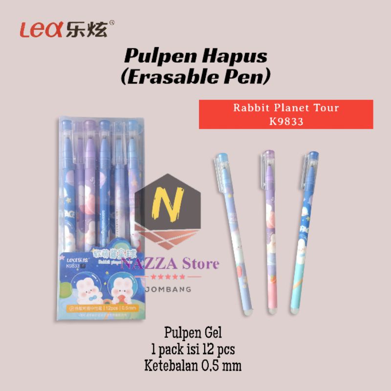 Jual Pulpen Hapus Erasable Pen Pack isi 12 pcs | Shopee Indonesia