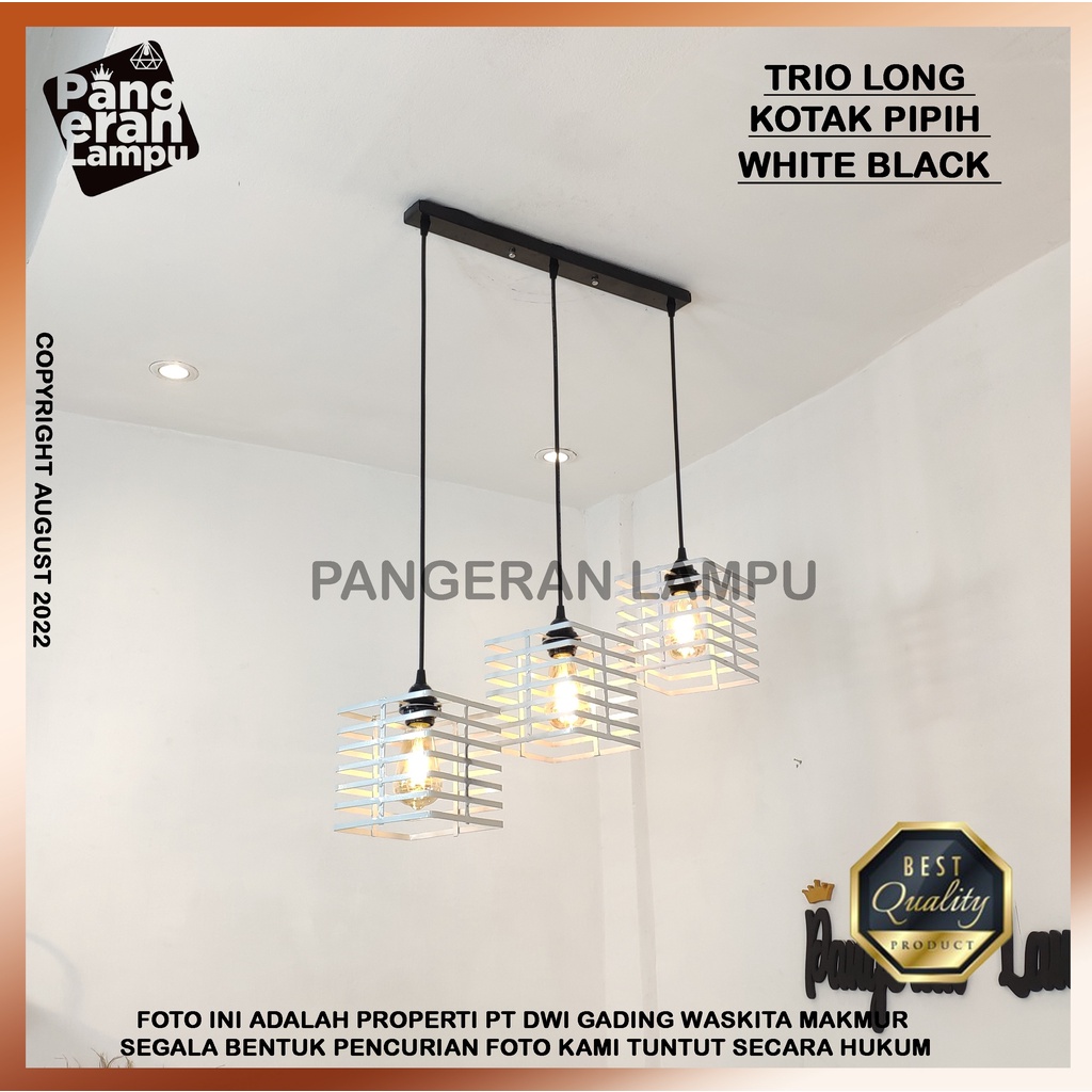 Jual Lampu Gantung / Lampu Hias / lampu Void Estetik industrial Modern ...