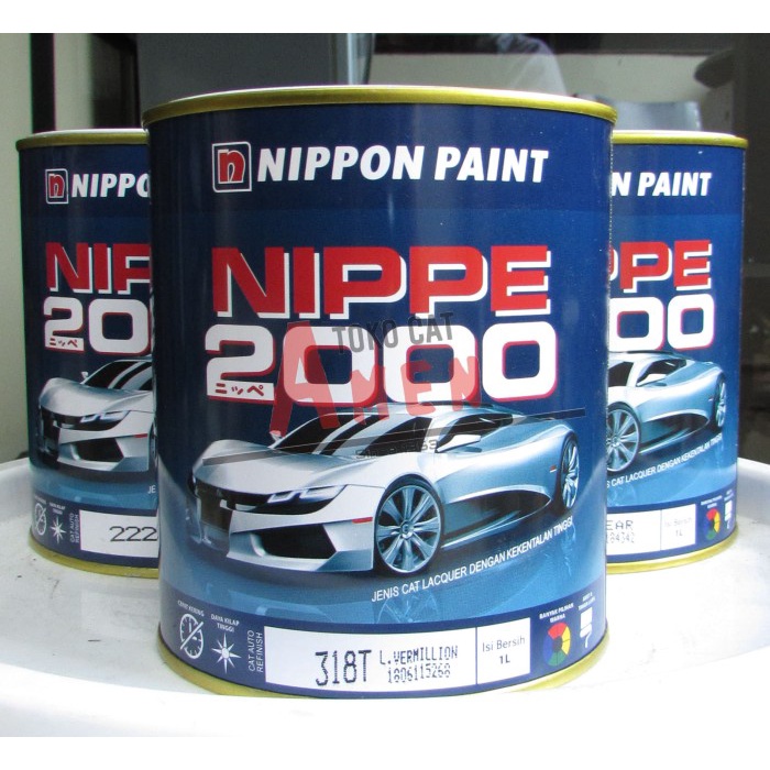 Jual NIPPON PAINT NIPPE 2000 1L - GOLD / CAT DUCO NC | Shopee Indonesia