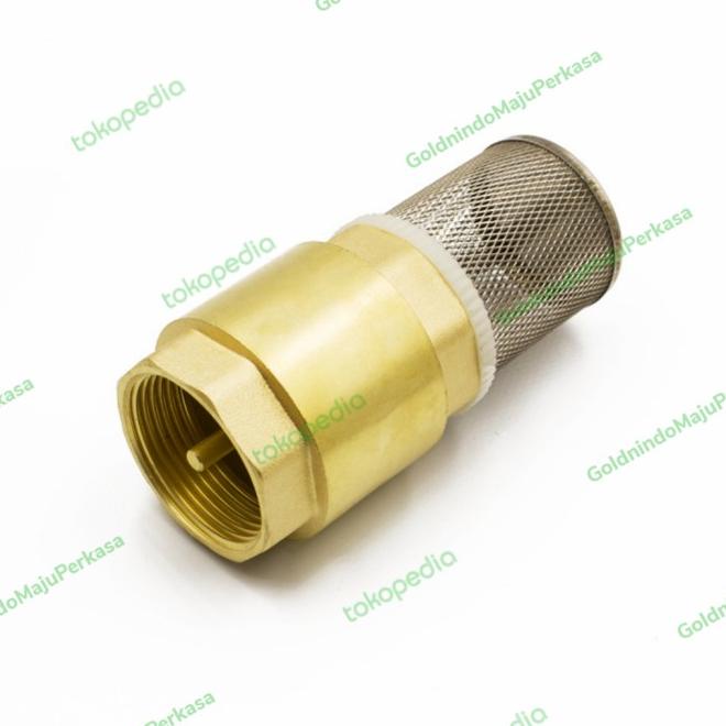 Jual Foot Valve Kuningan 2 Inch - Brass Foot Valve - Tusen Klep ...