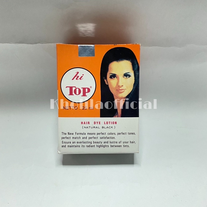 Jual HI TOP SEMIR RAMBUT HITAM 25ML | Shopee Indonesia
