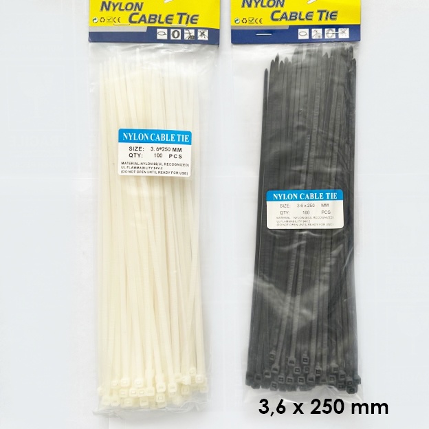 Jual Kabel Tie Primero/Kabel Ties/Tali Ties/Kabel Tis 20cm,25cm,30cm | Shopee Indonesia