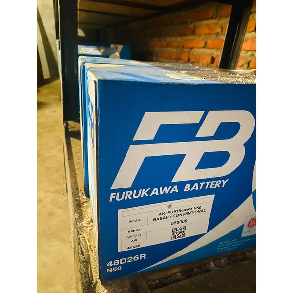 Jual AKI FURUKAWA N50 BASAH / CONVENTIONAL | Shopee Indonesia