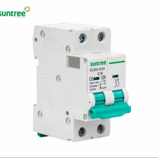 Jual MCB AC Suntree 2P 10A 20A 25A 40A 50A 63A 400V - 50A | Shopee ...