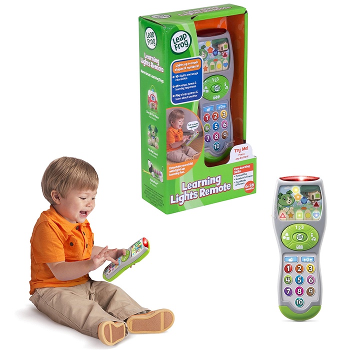 Jual Mainan Edukasi Anak LeapFrog Scout's Learning Lights Remote ...
