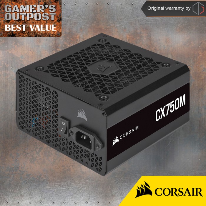 Jual CORSAIR PSU CX750M 750 WATT 80 PLUS BRONZE ORIGINAL | Shopee Indonesia