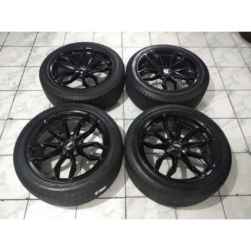 Jual VELG MOBIL SEKEN HSR SLOUX RING 18 + BAN COCOK BUAT INOVA HRV X-PANDER OUTLANDER | Shopee ...