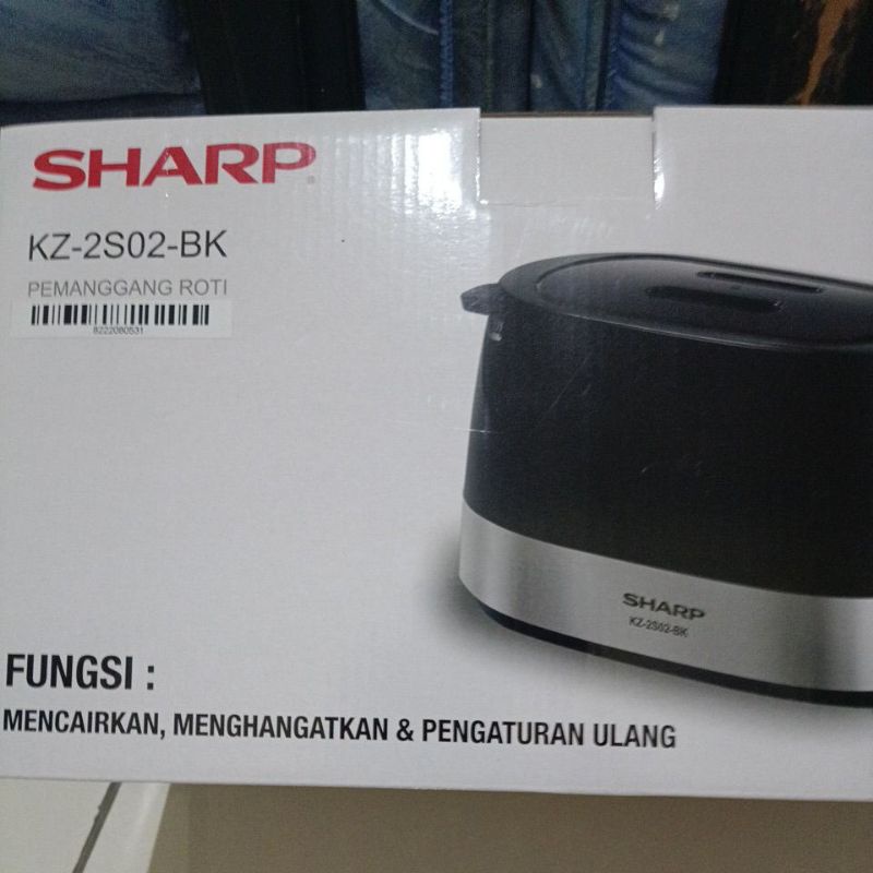 Jual Sharp KZ-2S02-BK Toaster pangganan roti garansi resmi | Shopee Indonesia